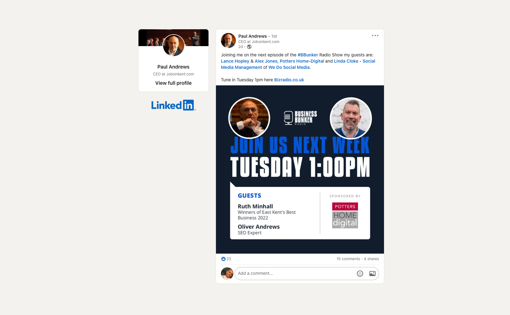 The Business Bunker · Fruitbowl Media